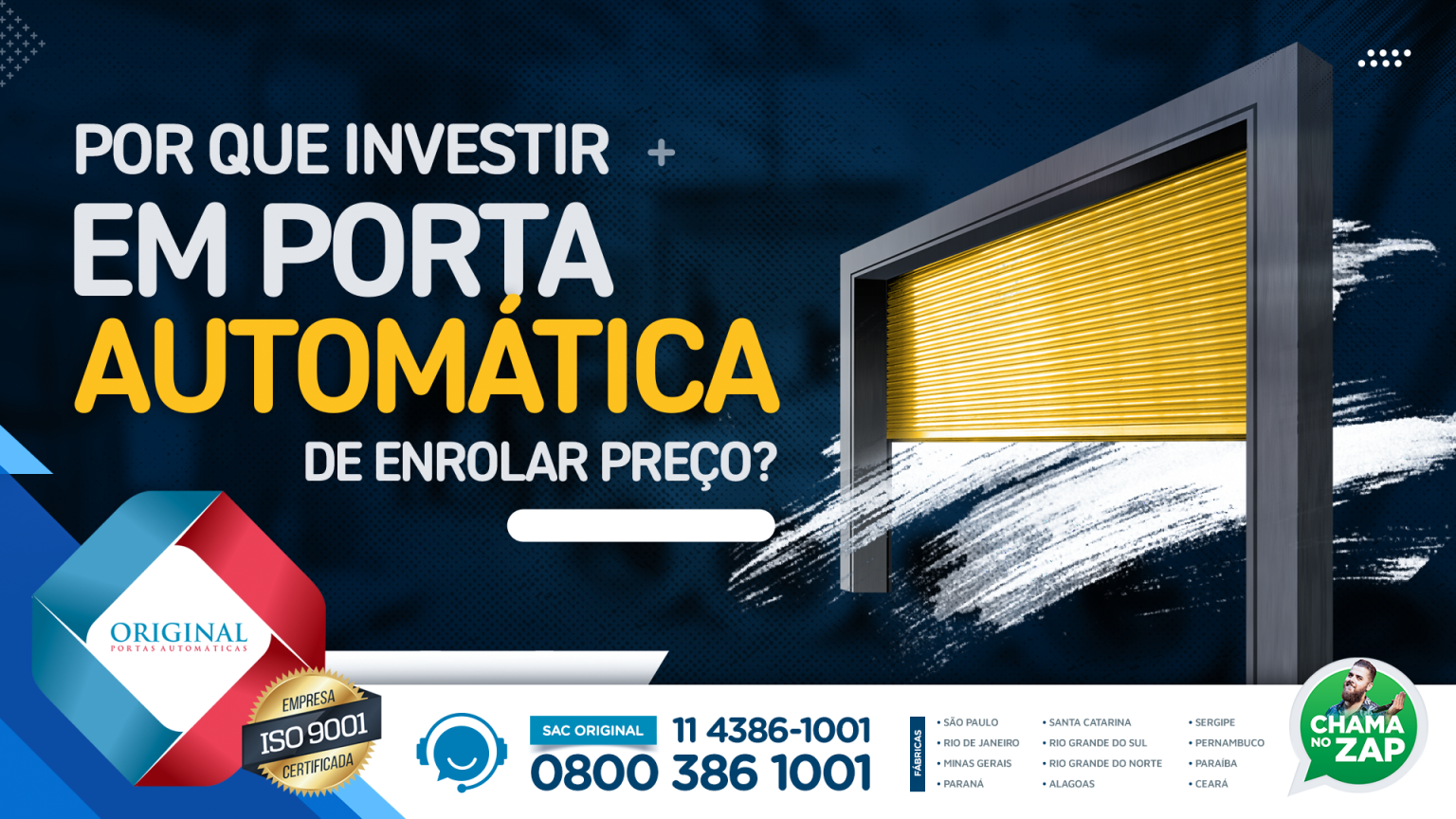 Por que investir em porta automática de enrolar preço?